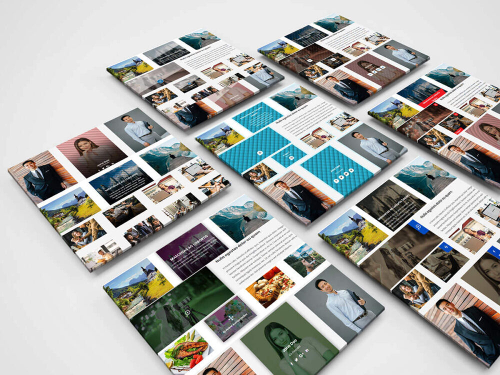 6 Divi Modules Layout Styles - Divi Professional