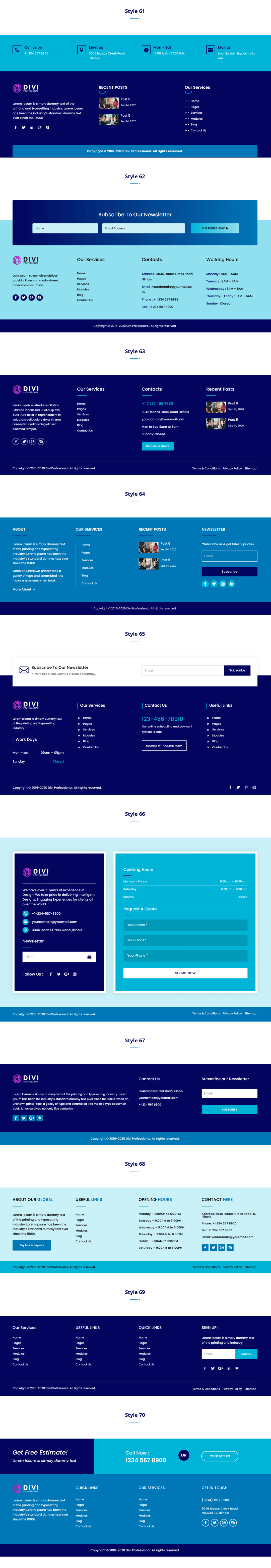 Ultimate Divi Modules UI Bundle - Divi Professional