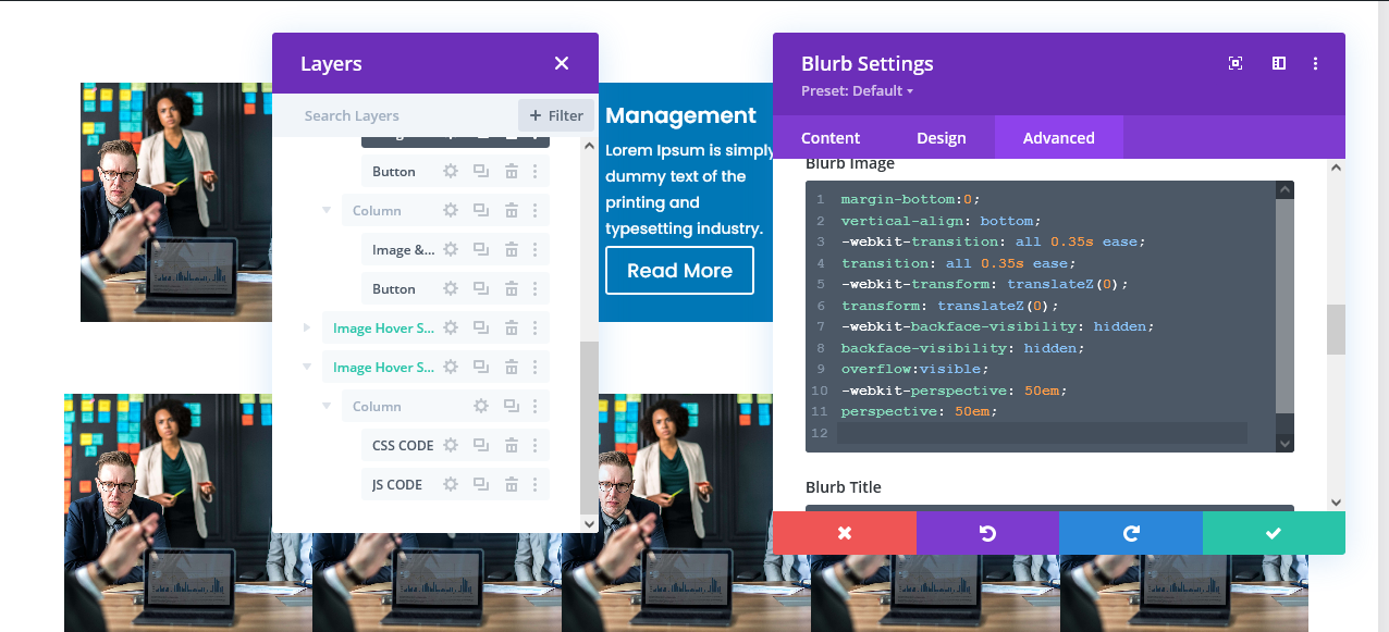 Divi Image Hover Carousel Documentation - Divi Professional
