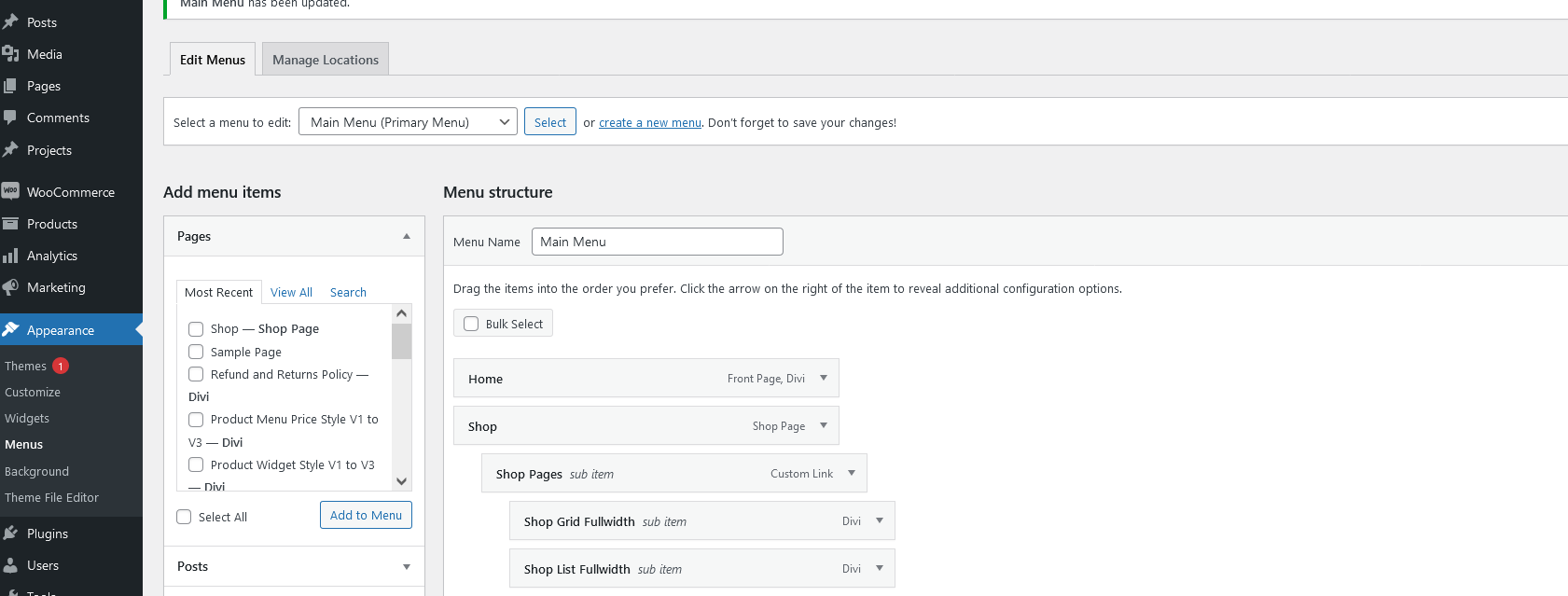 Divi Fashion Shop Child Theme Documentation Divi Professional