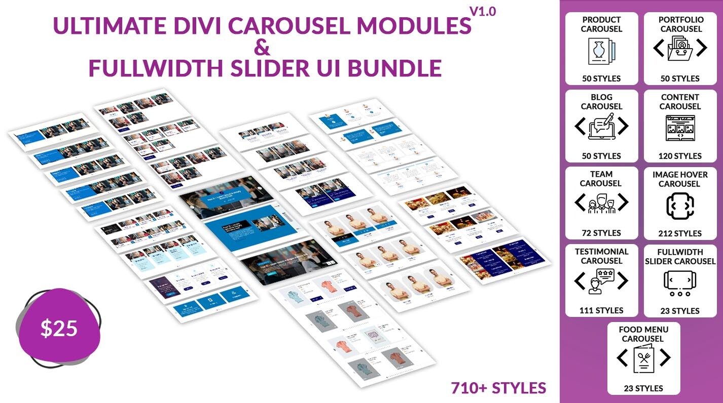 Carousel - Ultimate Divi Carousel Modules and FullWidth Slider UI ...