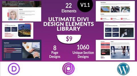 Divi Design Elements Library - Divi Professional