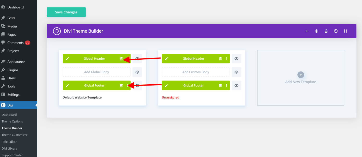 How to import divi layout - One Page - Divi Professional